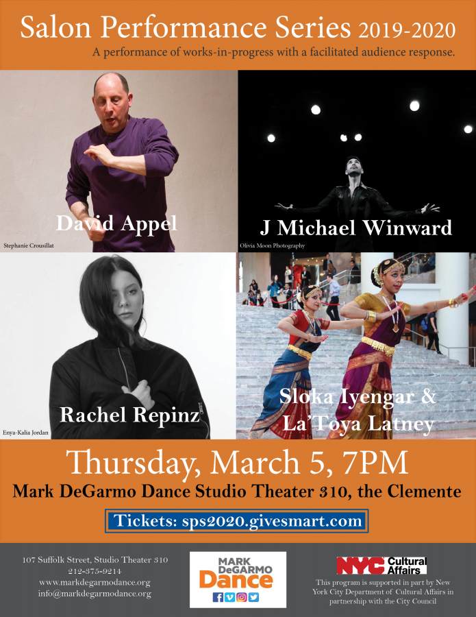 Salon Performance Series - March Edition - StageBuddy.com