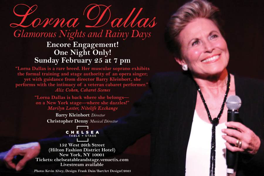 Lorna Dallas: Glamorous Nights and Rainy Days - StageBuddy.com