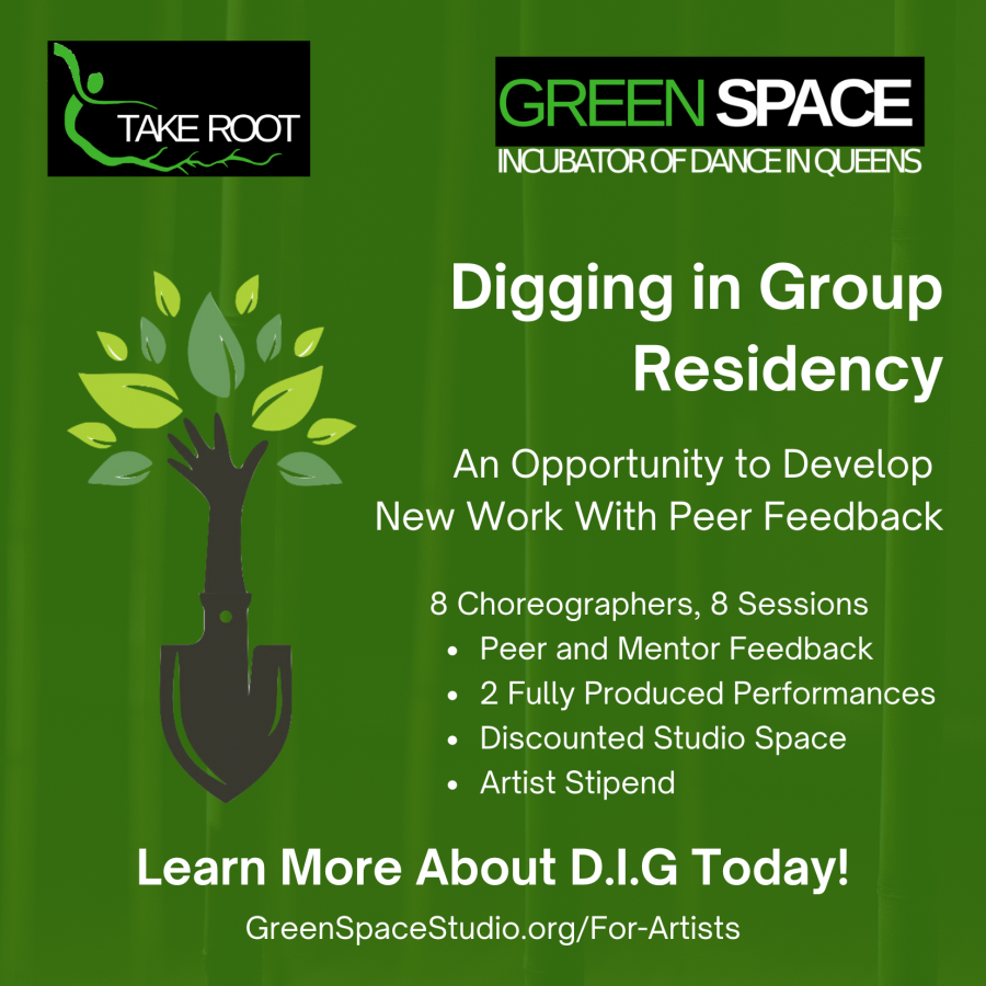 Digging In Group: Artist Residency at Green Space - StageBuddy.com